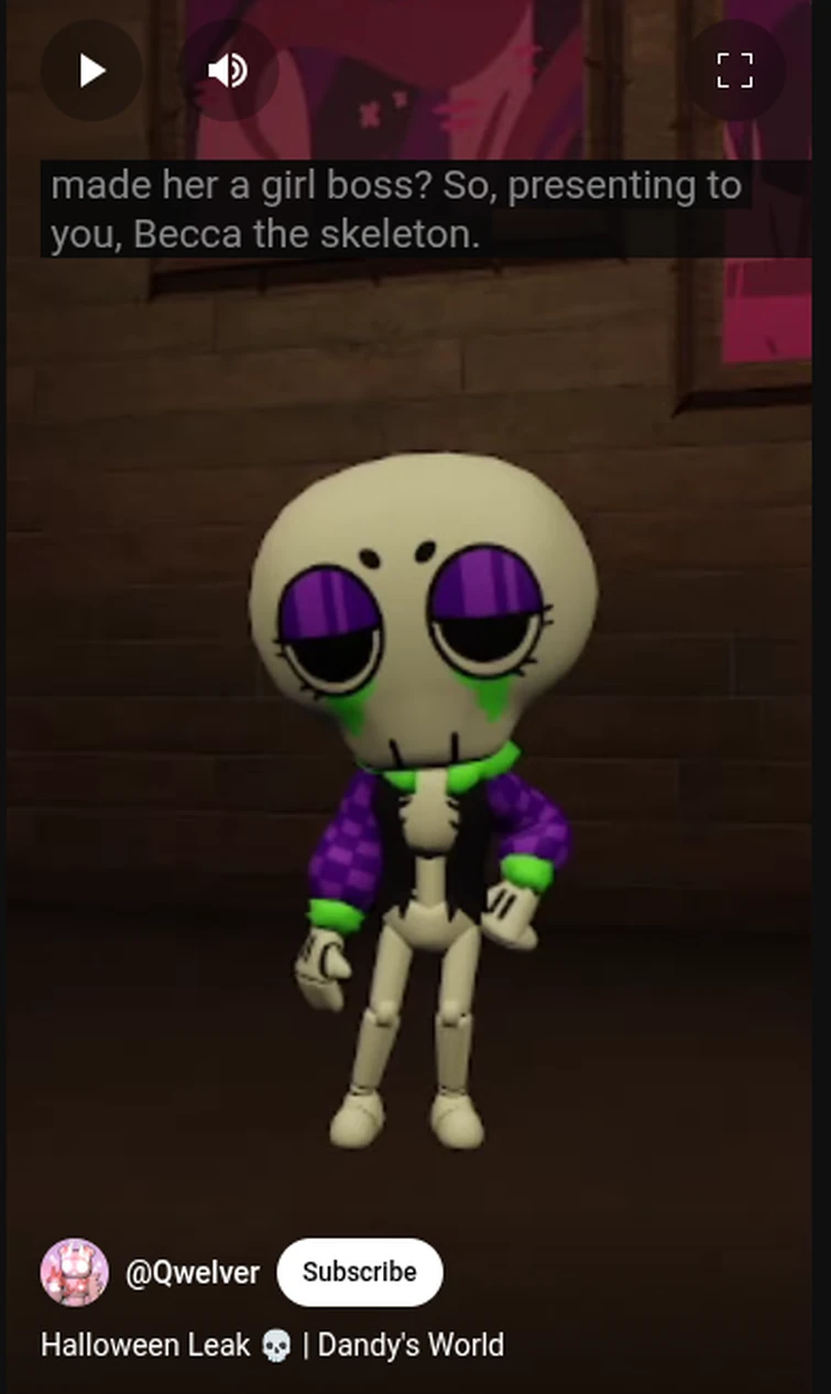 Ribecca The Skeleton leak from Qwelver | Fandom