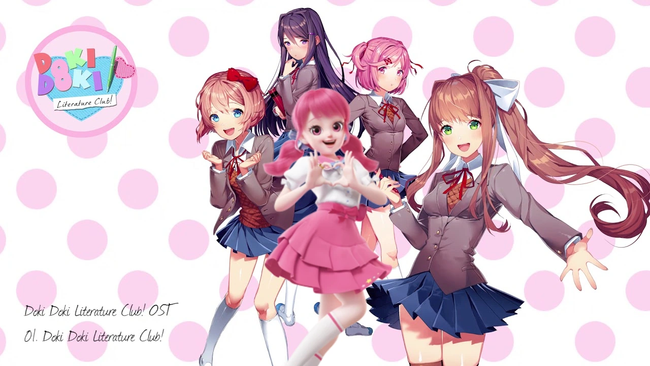 Nothing to see here guys 😁😁😁😁 just the DDLC cast 😁😁😁 | Fandom