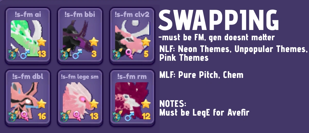 Swapping themed Dragons | Fandom