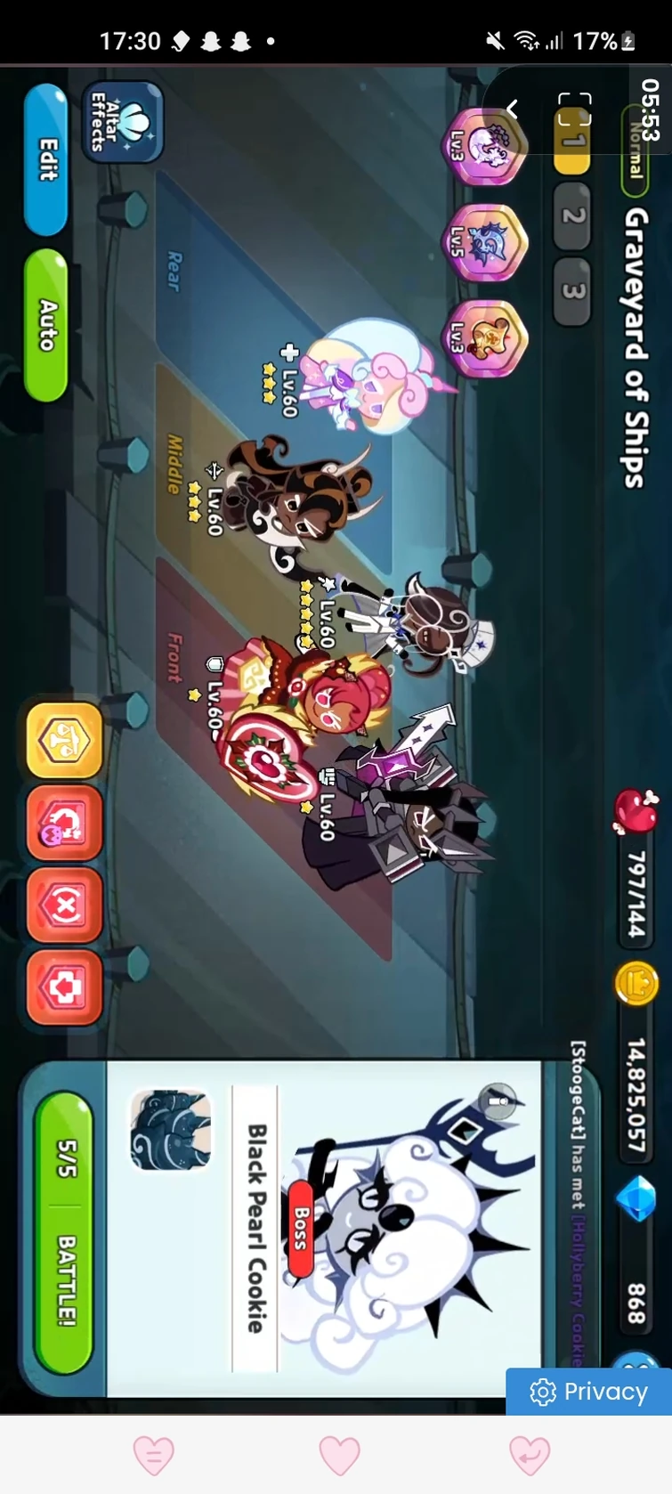 What team to use to beat black pearl? | Fandom