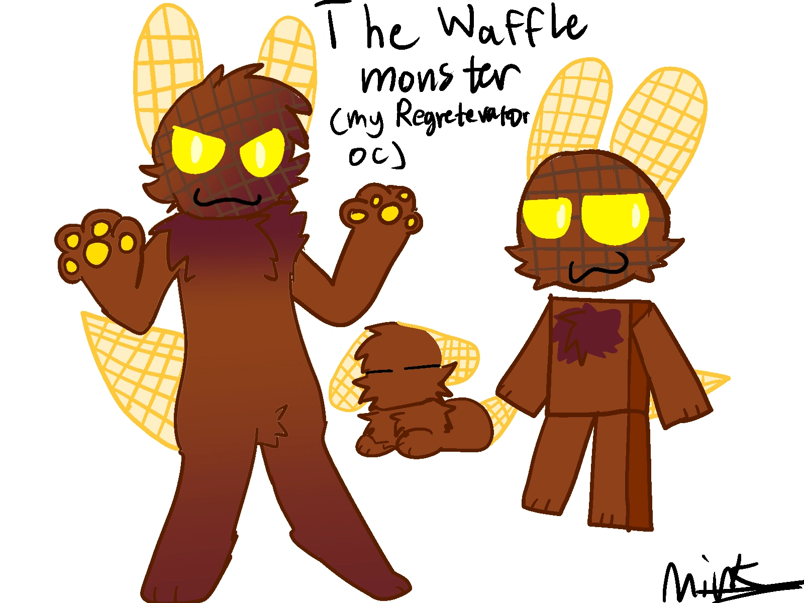 A silly regretevator oc of mine | Fandom