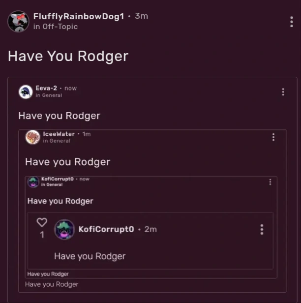 Have you Rodger | Fandom