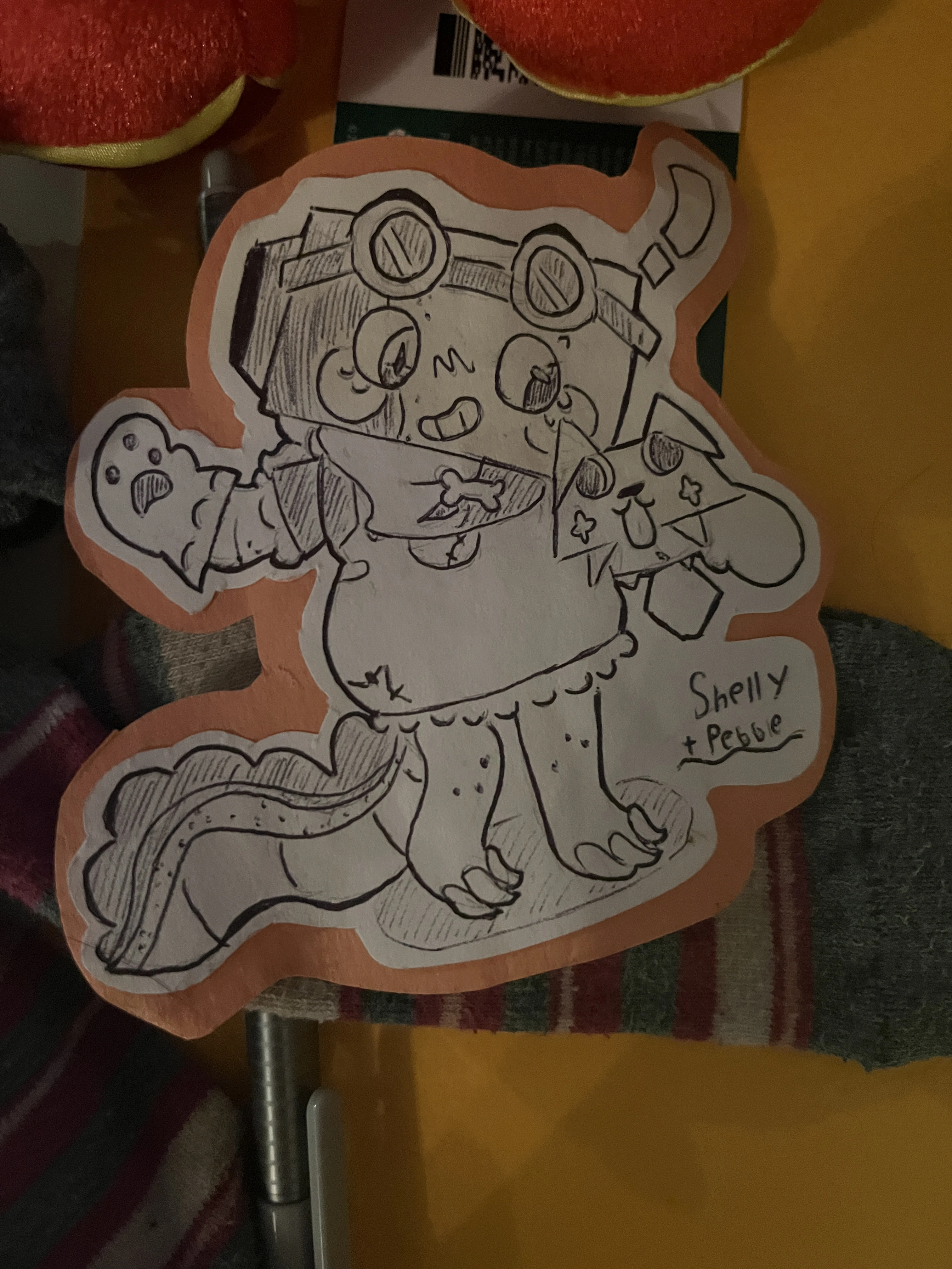 GUYS MY FRIEND MADE FANART OF MY SHELLY AND PEBBLE DESIGNS AND ...