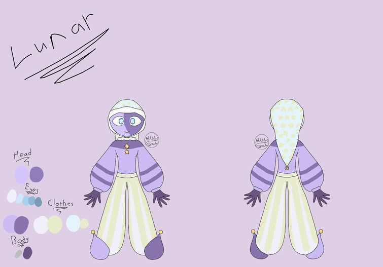 Drawing Every TSAMS Character - Lunar | Fandom