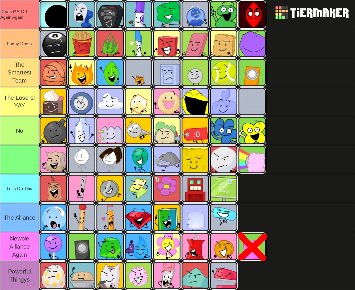 BFDI Viewer Voting 2 yay | Fandom