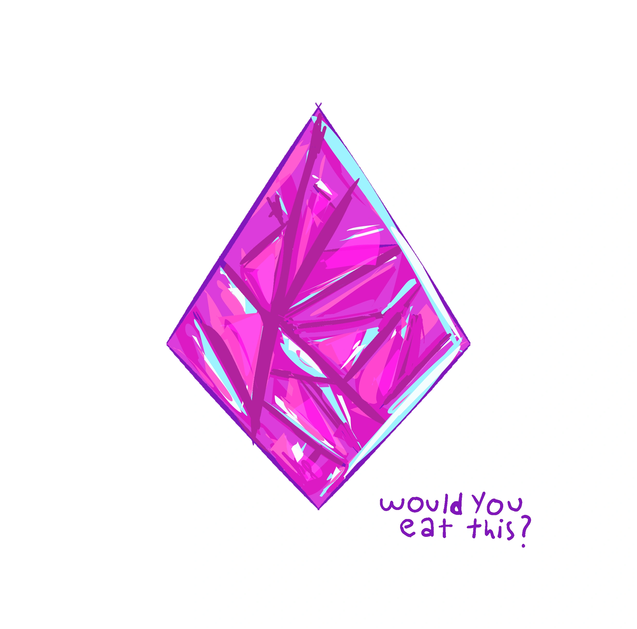 Drawing Crystals before Artfight starts part 1 ( my first crystal | Fandom