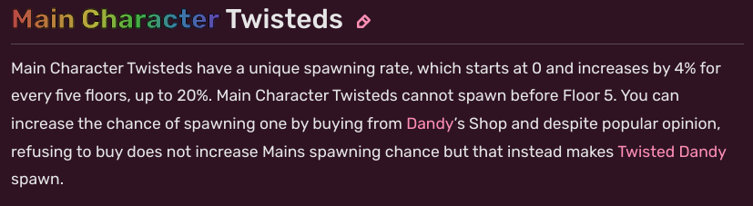 Does buying from Dandy actually increase MC chances? | Fandom