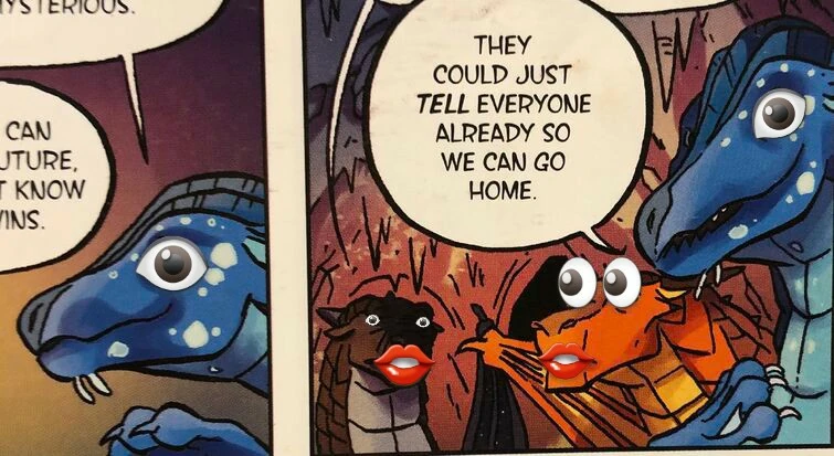 Clay and Starflight are confused | Fandom