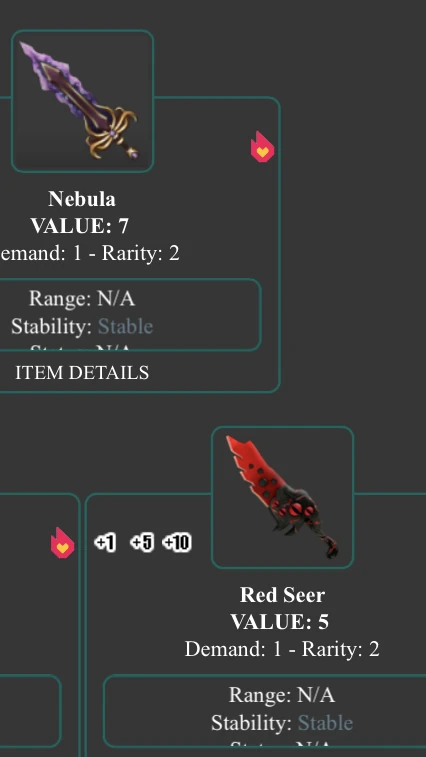 Trading for nebula and red seer | Fandom