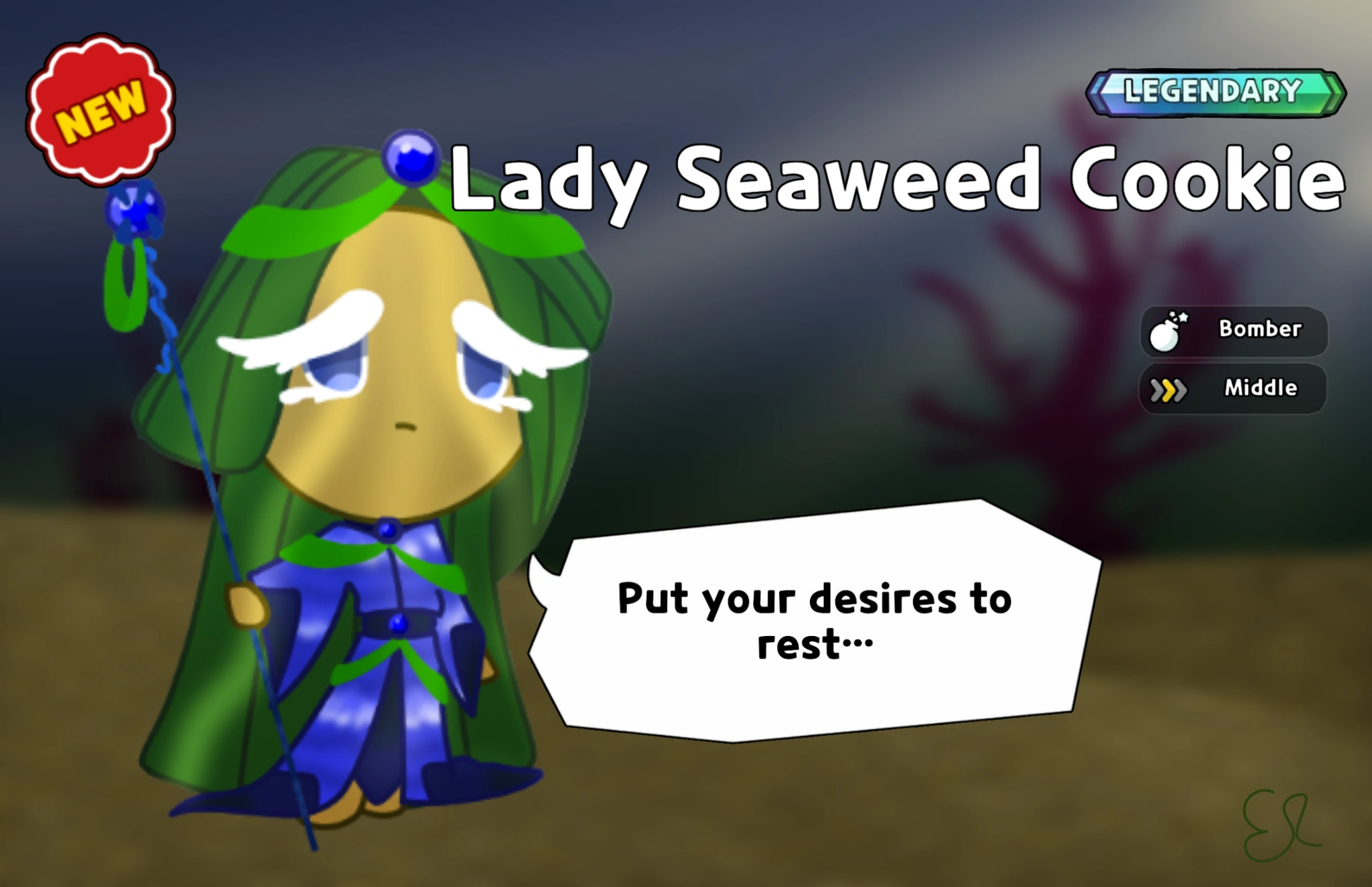 Lady Seaweed Cookie Epic Amazing Lore Drop | Fandom