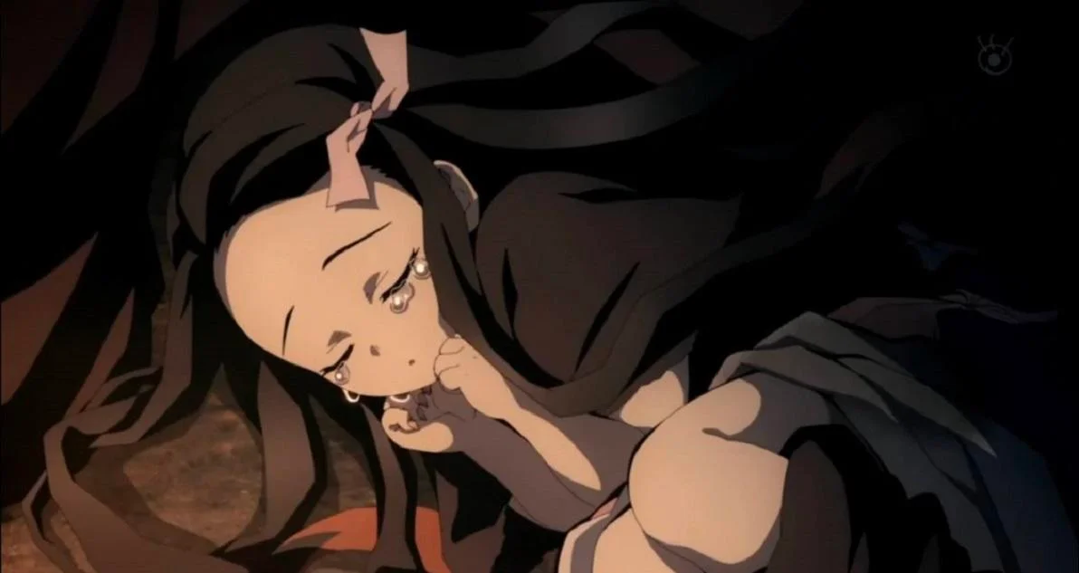 man i felt bad for nezuko when she cried (nezuko haters don't reply ...