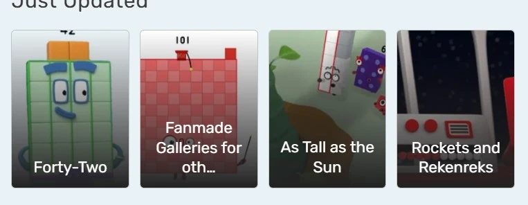 42s fanmade gallery for other numberblocks is as tall the sun reaching ...