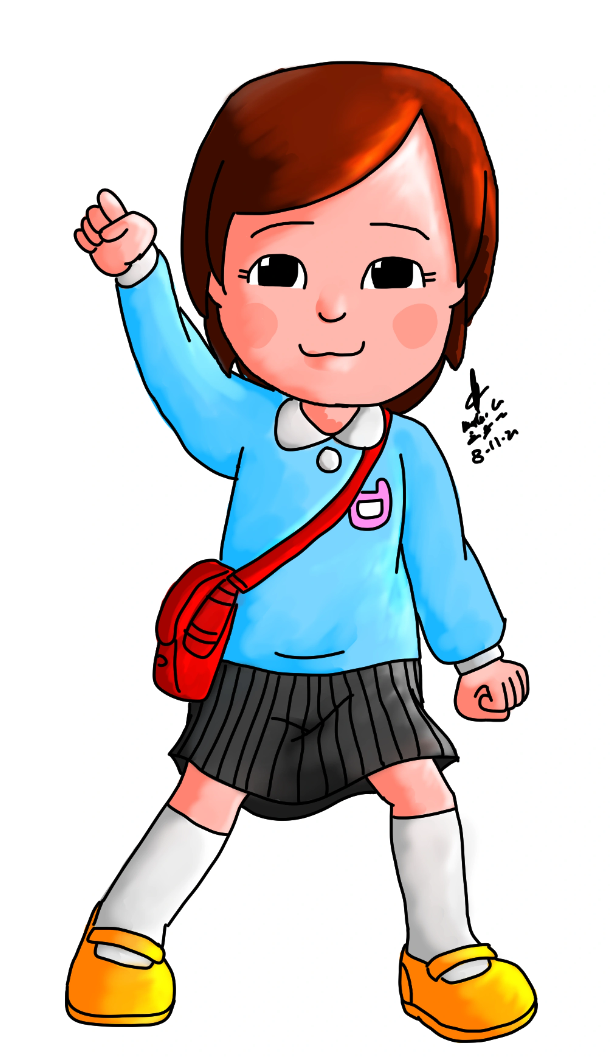 Just drew a chibi Susie in a digital form for the first time. | Fandom