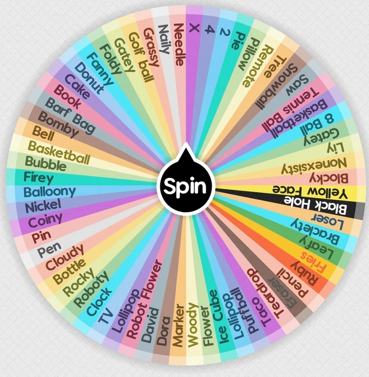 2 season of bfdi wheel audition | Fandom