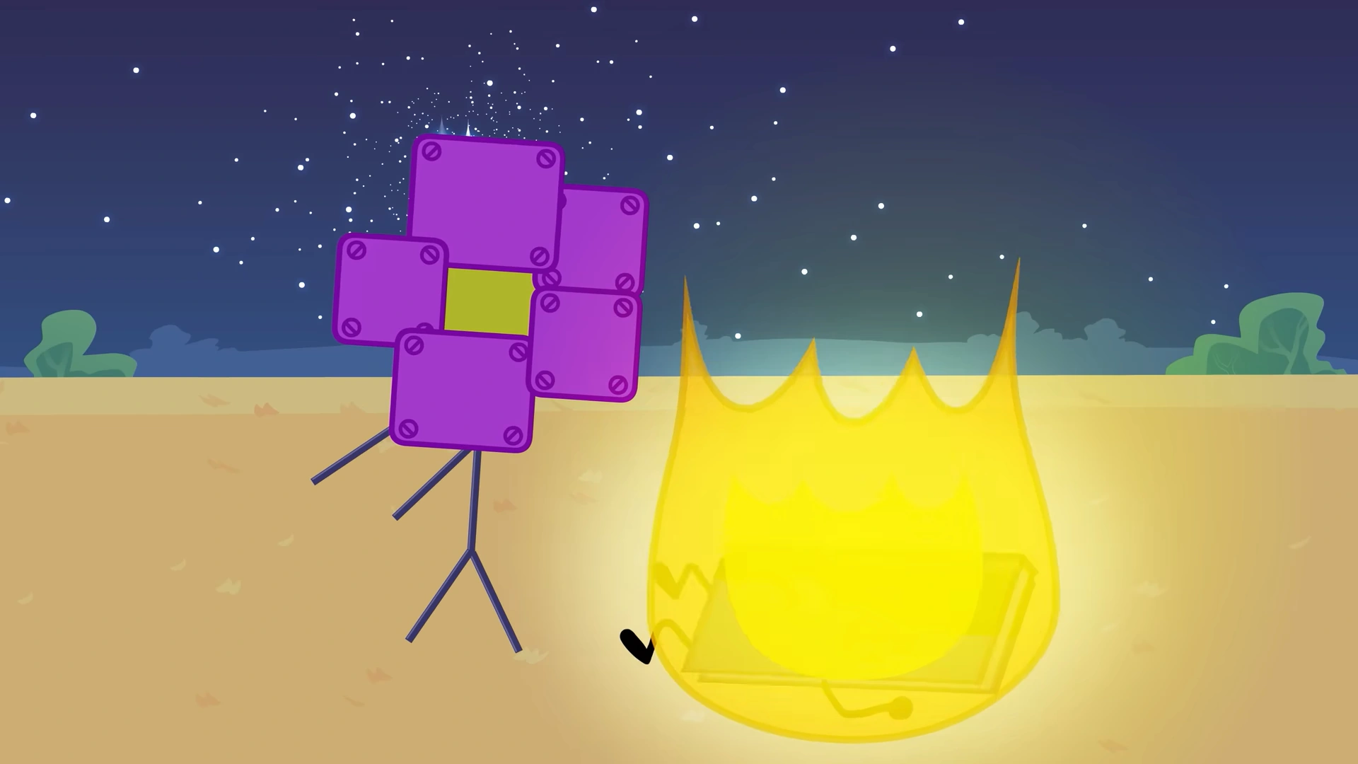Robot Flower setting Book on fire | Fandom
