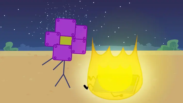 Robot Flower setting Book on fire | Fandom