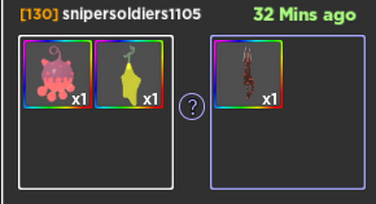 Inferno Rocket Blade Value? | Fandom