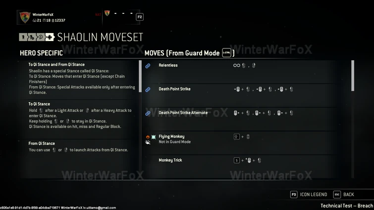 Shaolin moveset | Fandom