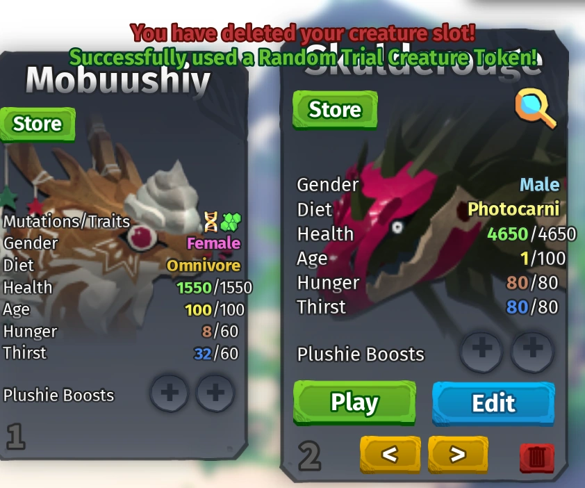 was just using some random creature trial tokens | Fandom