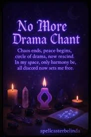 INTRODUCING THE "NO MORE DRAMA" SPELL!!!! | Fandom