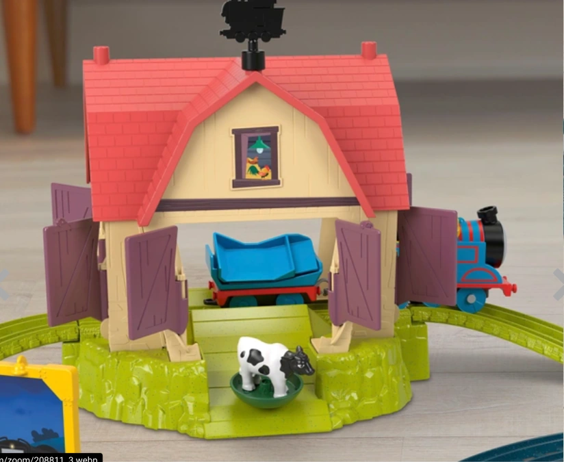 a closer look at the barn and thomas in the back to the barn set | Fandom