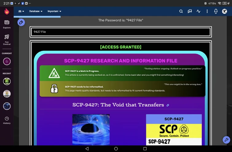 Discuss Everything About SCP Fanon Wiki | Fandom