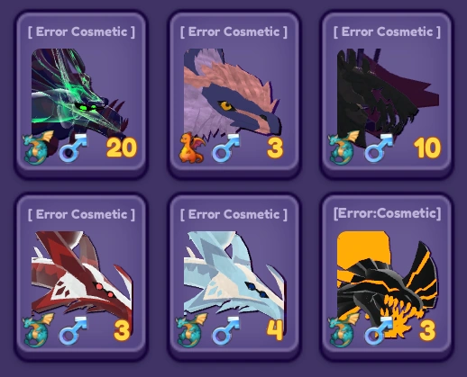 trading/selling errors || | Fandom