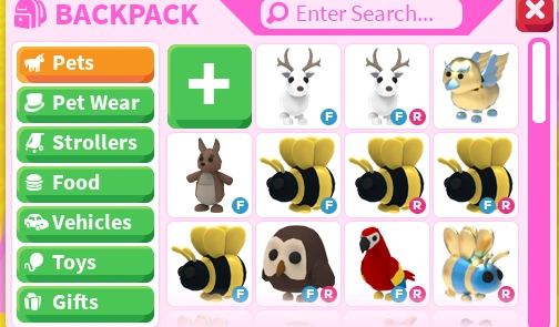 Hi! I am Giving Away My Inventory! Pets ONLY!!! Comment what you want ...