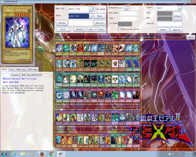 Jaden Yuki's Deck | Fandom