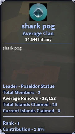 YOOOOO SOMEONE MADE A CLAN AFTER THE POG SHARK! | Fandom