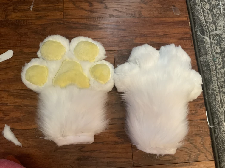 I FINISHED MY FIRST PAIR OF FURSUIT PAWS | Fandom