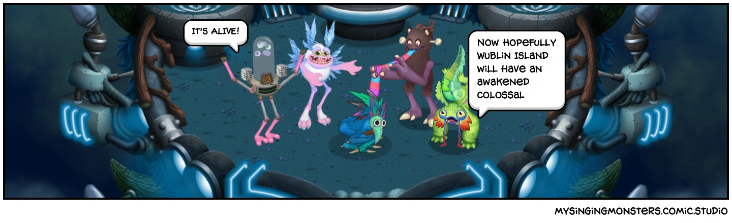 The Wublins Sacrifice Poewk To Try And Get An Awakened Colossal | Fandom