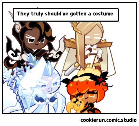 Cookies i think truly deserved a costume 😔 | Fandom