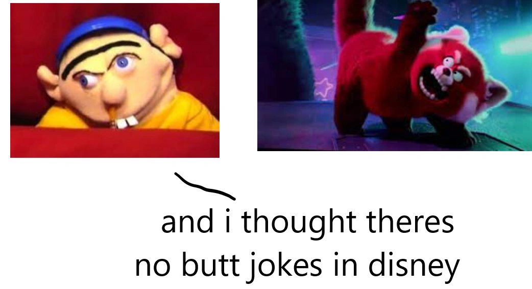 Jeffy watching turning red | Fandom