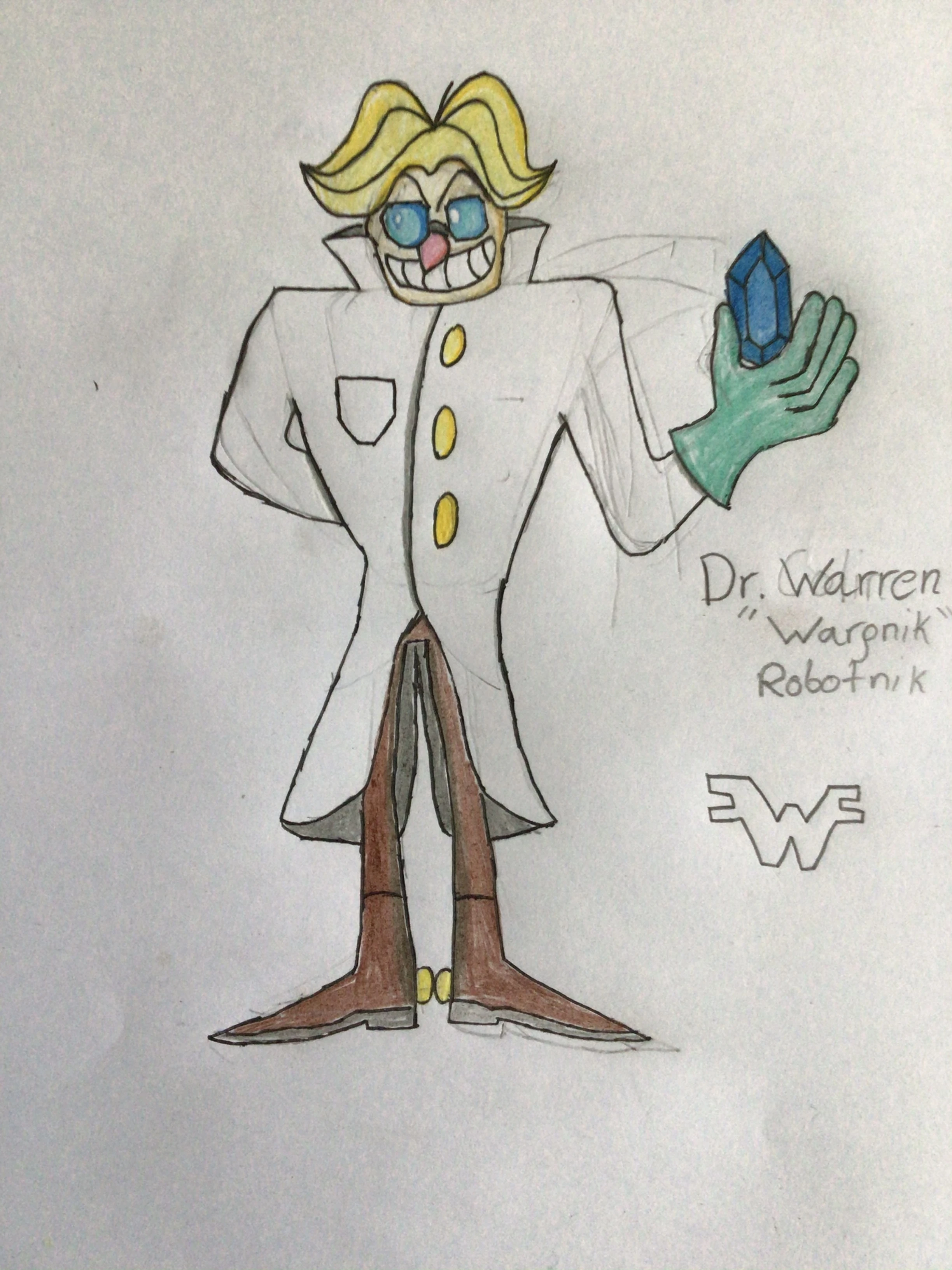 Hey look, a Dr. Warpnik redesign! | Fandom