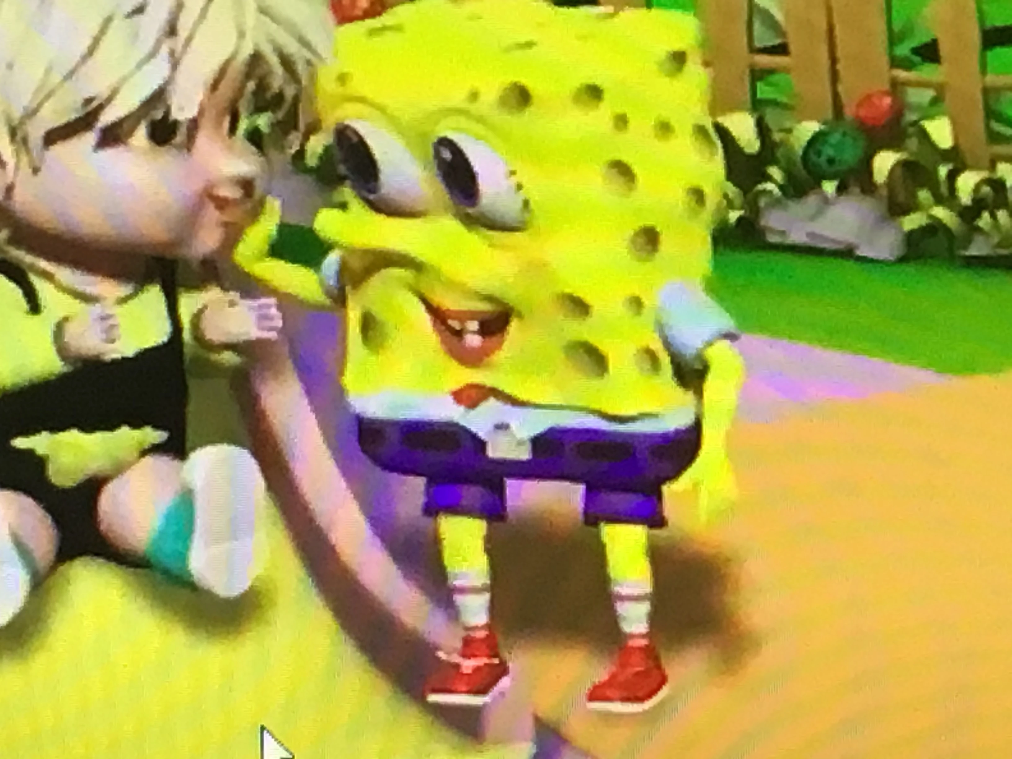 spongebobs design in a arab video | Fandom