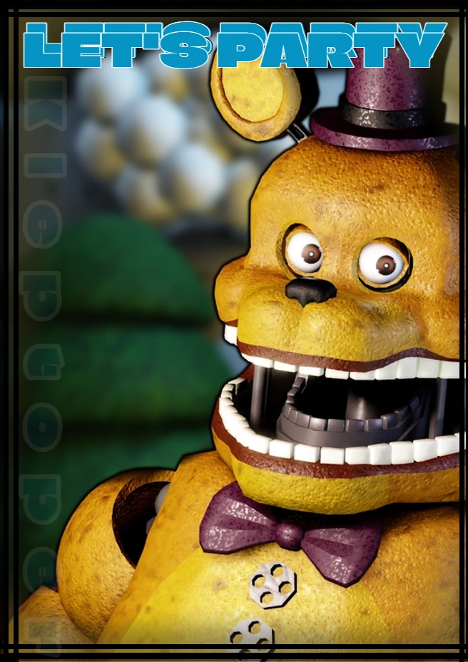 Some goofy Fredbear's Posters I made | Fandom