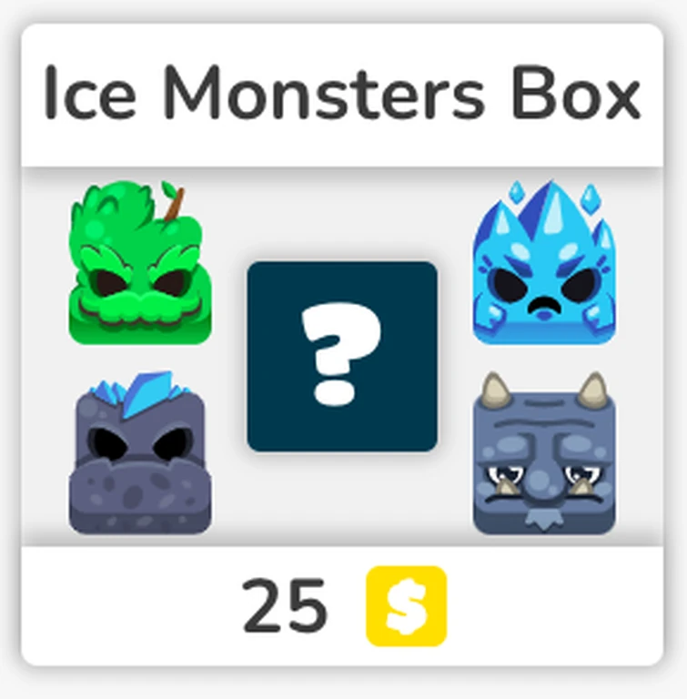 Ice Monsters Pack, but it's a box | Fandom