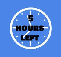 5 hours left! | Fandom