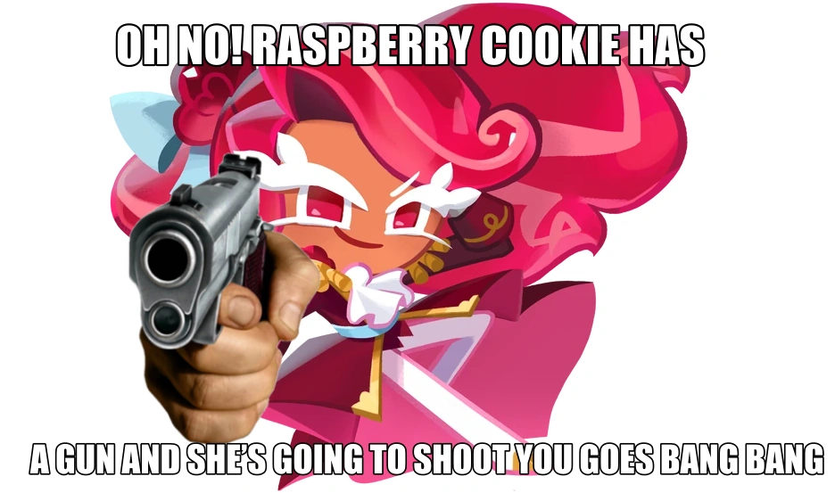 Raspberry cookie meme | Fandom