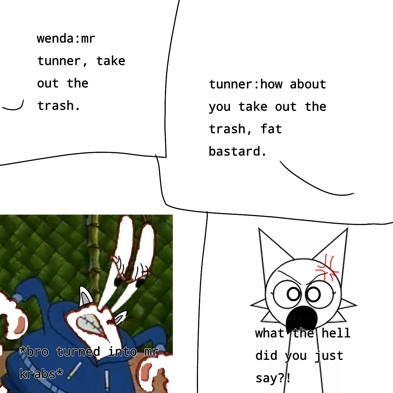 Tunner called wenda a fat bastard | Fandom