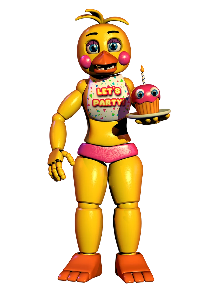 Why did Scott write "Let's Party!" instead of "Let's Eat!" on Toy Chica ...