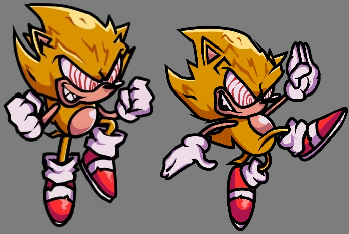 I tried my best to restore the 2.5 Fleetway Down Sprite. | Fandom