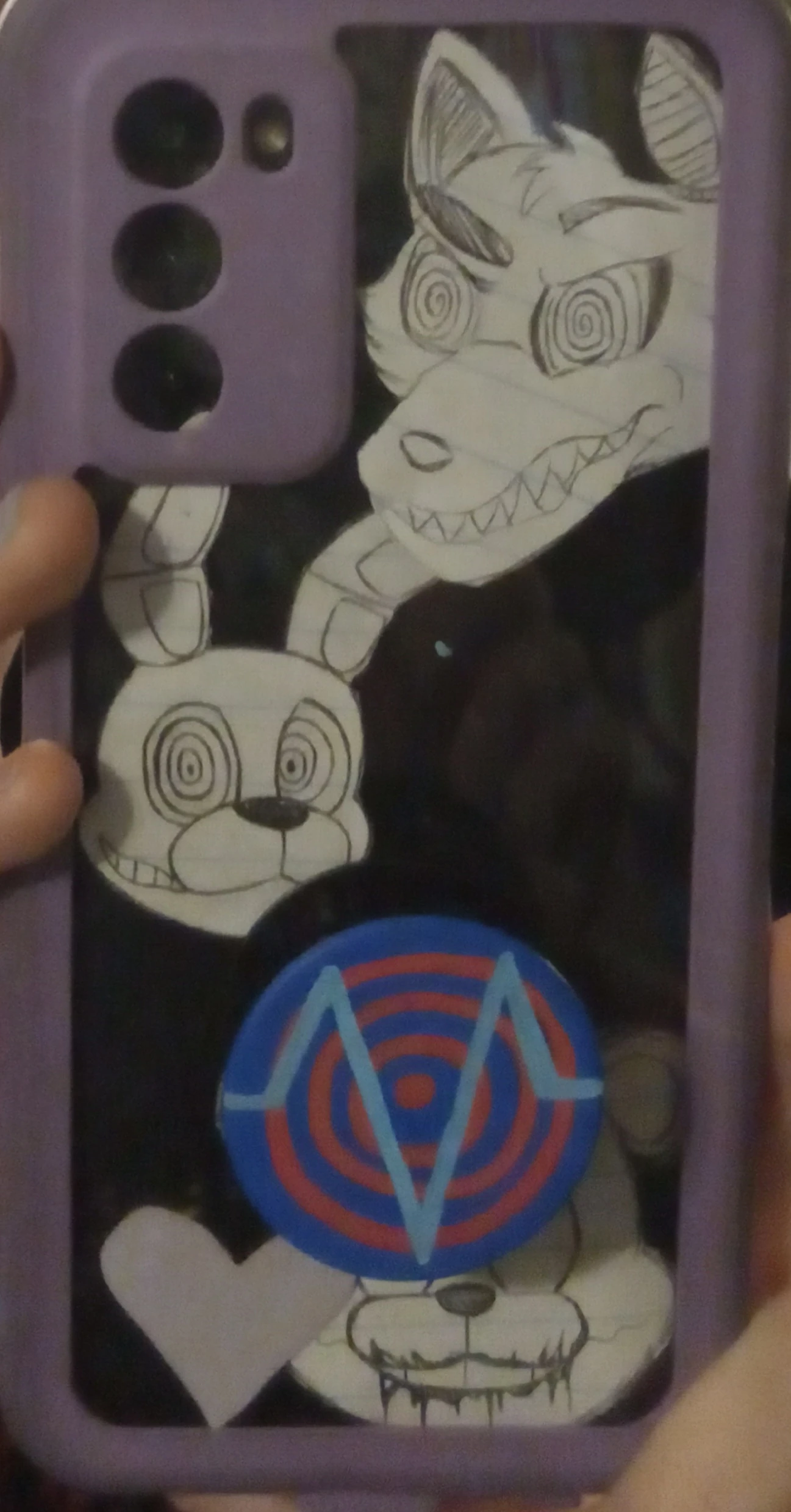 I Drew The VoxTek Logo on my Phones Pop-socket | Fandom