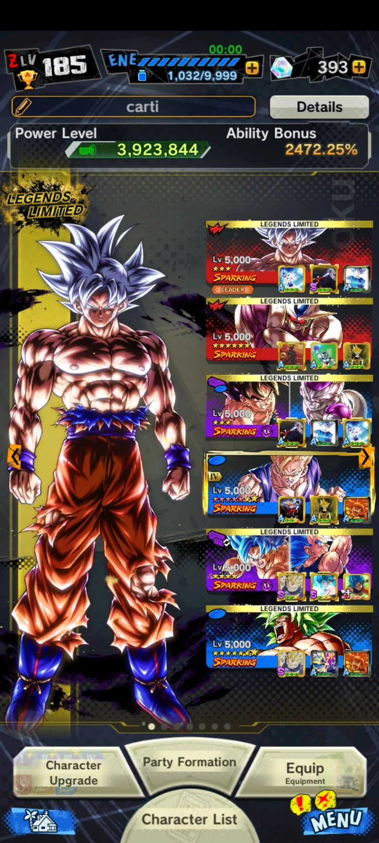 Any good team build for LL MUI goku? | Fandom