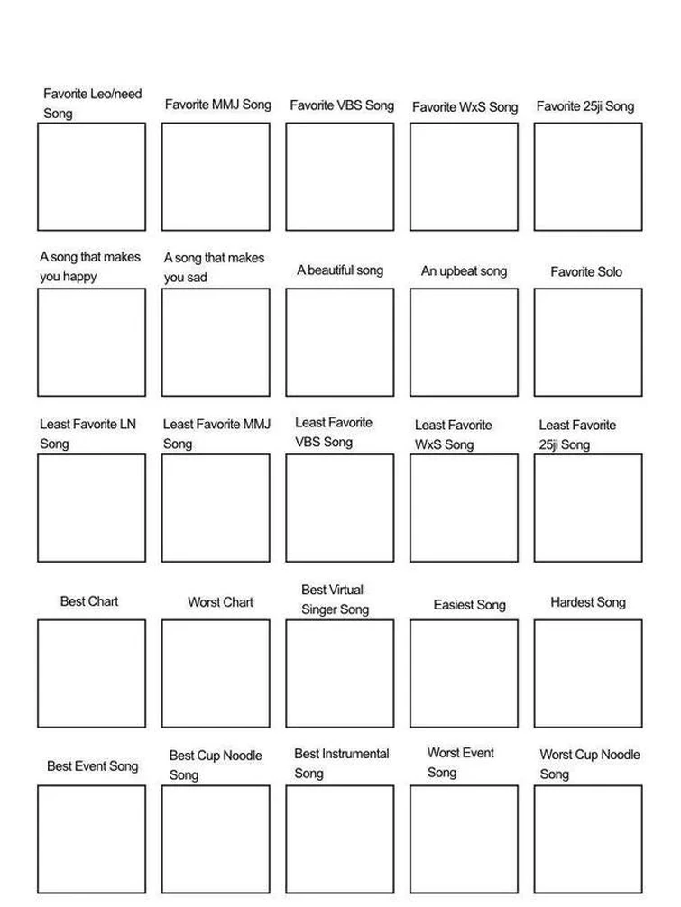 So, I found this pjsk song template. | Fandom