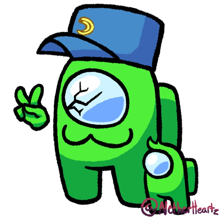 I made my OC in Among Us Bean Creator | Fandom