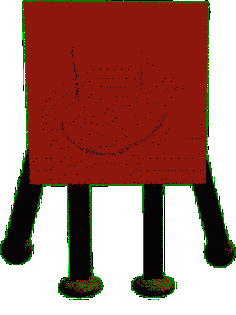 blocky in a 1990 edutainment game where you collect 7 notebooks | Fandom