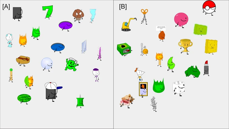 BFDI Recommended Characters VV 13 (VTE) | Fandom