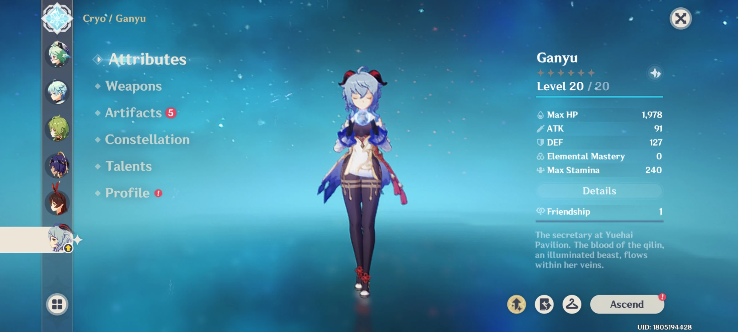 Why my childe cryo? | Fandom